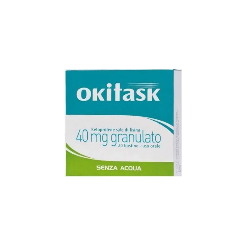 Okitask 40 mg granules - granules analgesic - 20 sachets