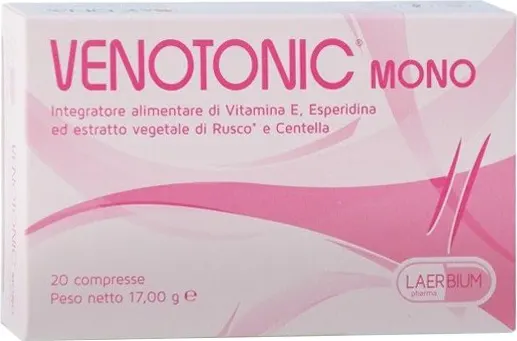 Venotonic mono - food supplement for venous system health 20 tablets