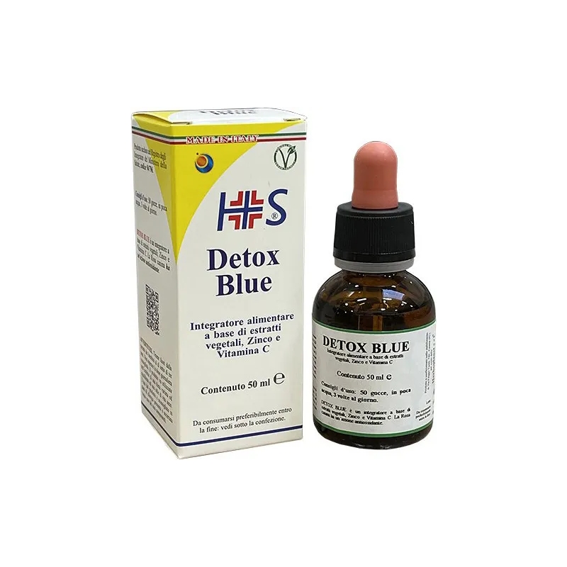 Detox blue - antioxidant supplement 50 ml drops