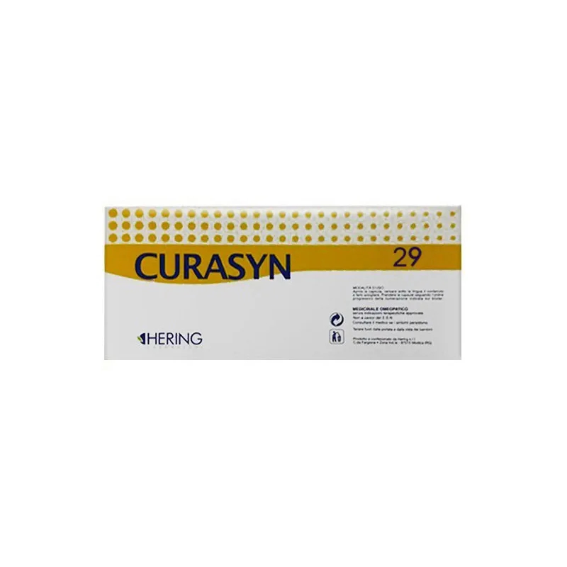 Curasyn 29 - homeopathic remedy 30 capsules of 500 mg