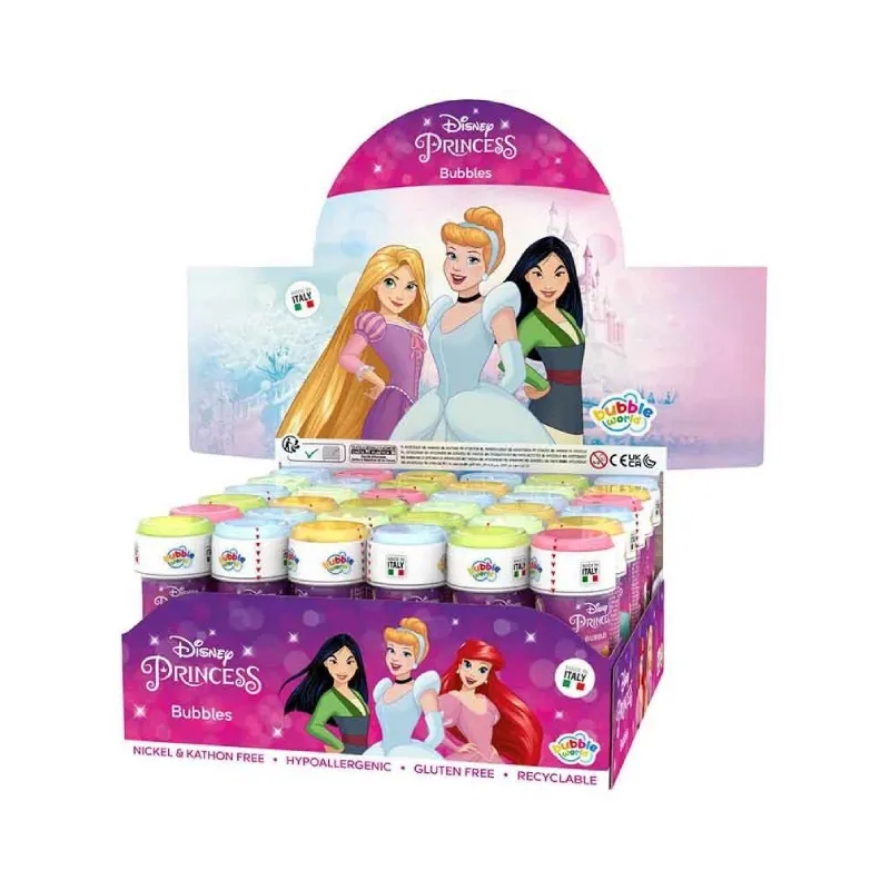 Dulcop Disney princess bubbles 36 vials