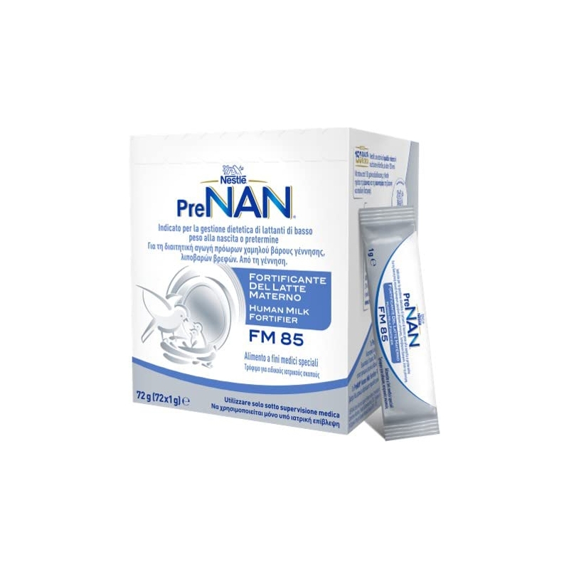 Nestle Prenan fm85 - food for special medical purposes 72 sachets