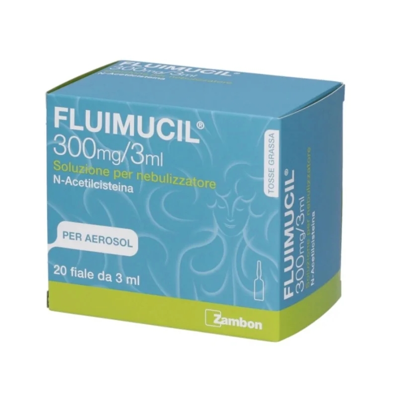 Fluimucil 300 mg/3 ml n-acetylcysteine - mucolytic nebulizer solution ...